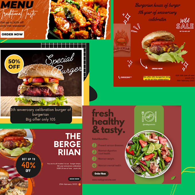Desing unique social media post with canva templet by Frelancerfariya ...