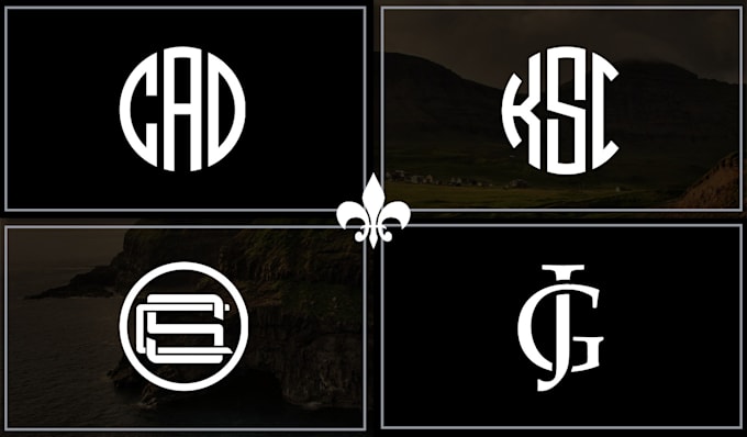 Do a custom monogram design and branding solutions by Muhammadhamz838 ...