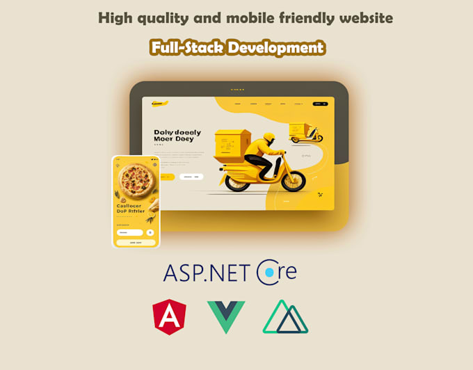 Develop website in vue, nuxt, angular and asp dot net core web api by Muhammadne | Fiverr