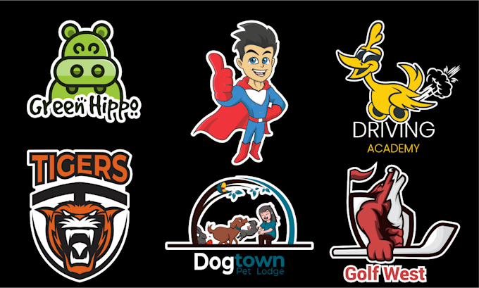Make a cool mascot logo by Gumil4r | Fiverr