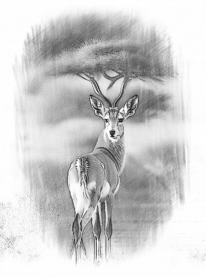 Draw realistic pencil sketch portrait from your photo by Ramsha_sketch ...