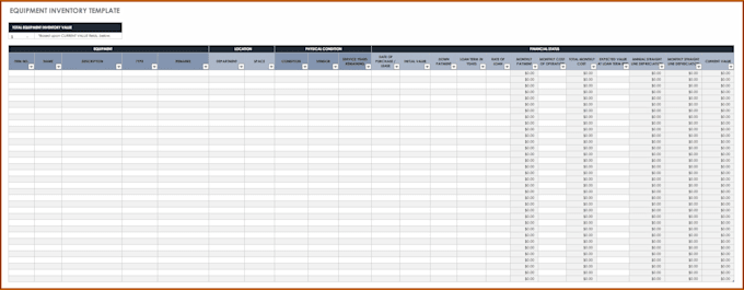 Do expert inventory excel sheet by Mustafa040688 | Fiverr