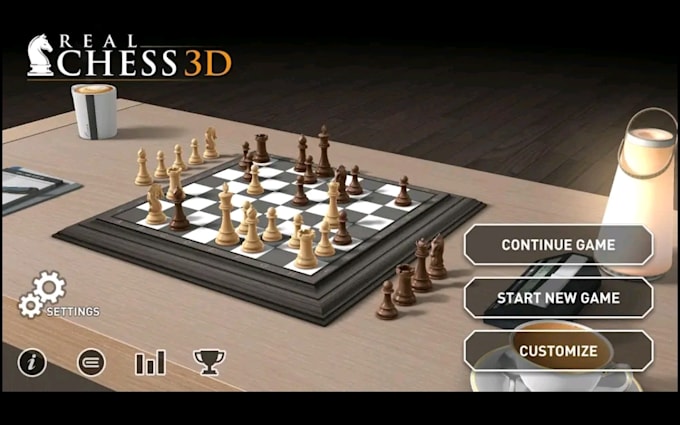 Develop chess game, chess, ludo game, board game, card game by Ste_reo | Fiverr