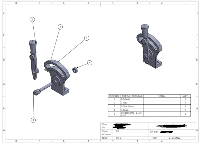 Draw 3d parts on solidworks and 2d files on autocad by Pavimedia | Fiverr