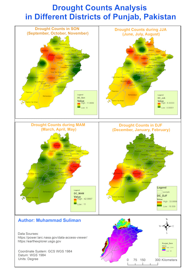 Do gis mapping remote sensing analysis cartography 3d modeling and geology work by Anwarhussain9 ...