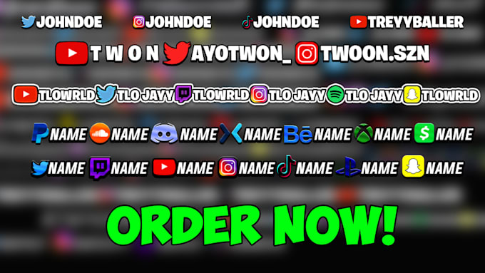 Design professional social media overlays for your streams by ...