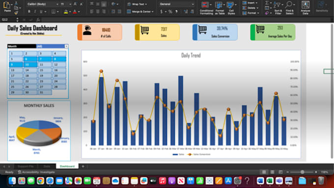 Create professional excel and tableau dashboards by Himshikha1993 | Fiverr