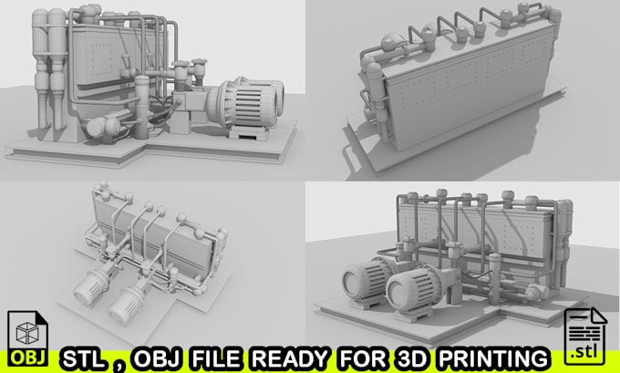 Do industrial design, 3d cad modeling, 3d printing stl, dxf, obj, dwg by Sl_3d_cad_oven | Fiverr