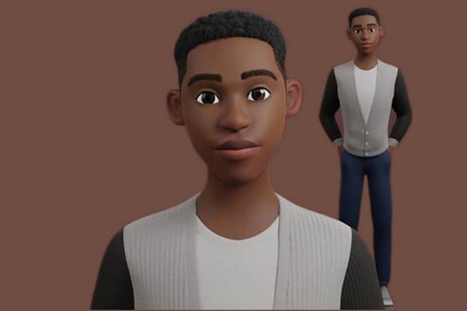 Do 3d character modeling 3d cartoon character 3d character design 3d rendering by Adisa ...