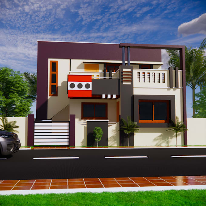 Professional 3d design in sketchup with realistic rendering by Raj ...