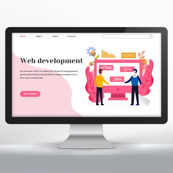 Do html css bootstrap js web developer ecommerce responsive design by Ablingetech | Fiverr