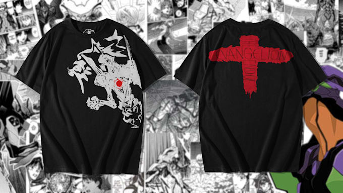 Create custome streetwear anime t shirts by Aranvs11 | Fiverr