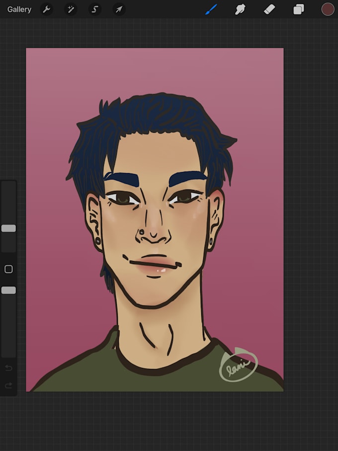 Digitally draw a portrait by Laniluvsalot | Fiverr