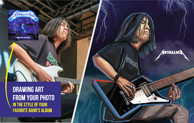 Draw concept art for you on any topic by Dinoden | Fiverr