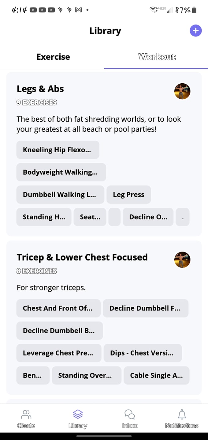 Create stand alone workout plans by Smtaam | Fiverr