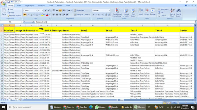 Handle any of your excel related projects by Huny01 | Fiverr