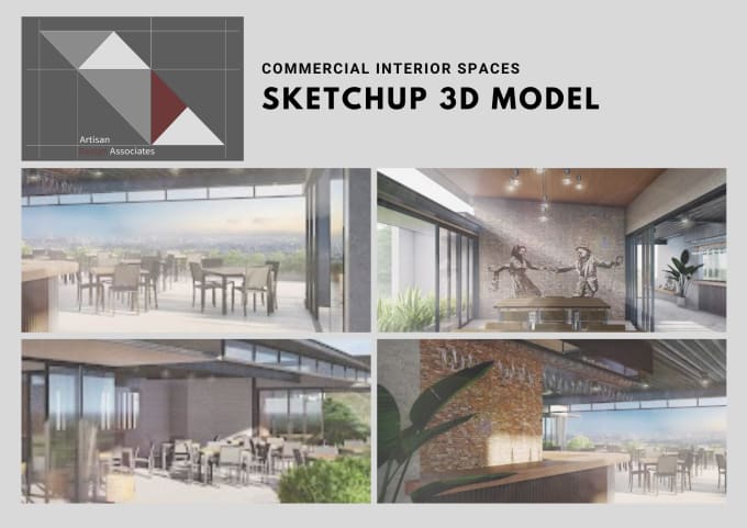 Do 3d models, interior, and render for commercial spaces by ...