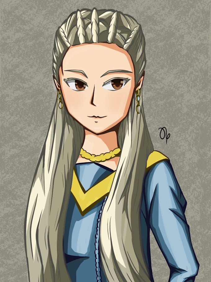 Make a lineart from chest up for you by Ariapon | Fiverr