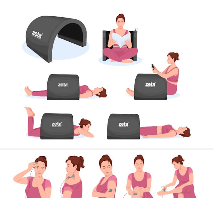 Draw illustration of instruction for using your product by Nika68 | Fiverr