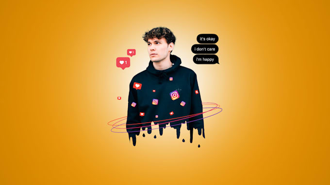 Make Creative Instagram Dripping Effect In Photoshop By Shamalheshan471 Fiverr 