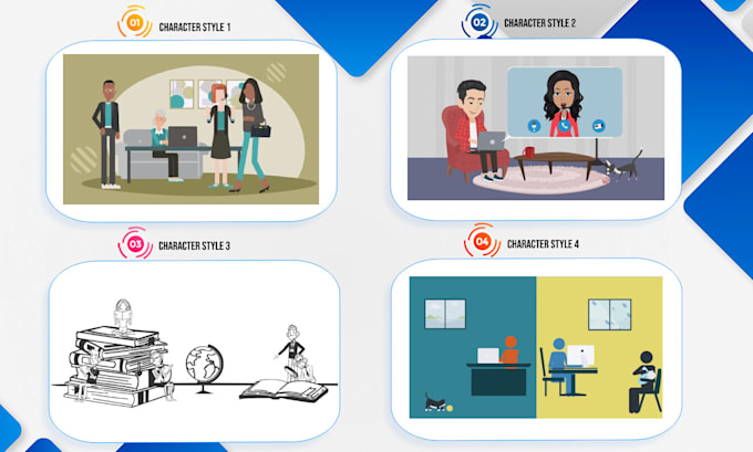 Create 2d motion graphics explainer videos by Johnnysteger | Fiverr