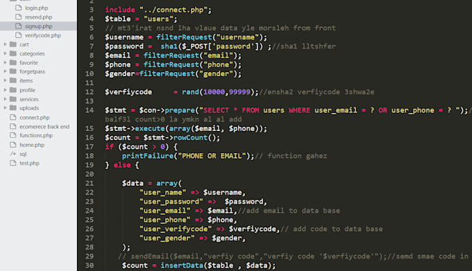 Create Custom Php Functions And Api To Interact Database By Suliemanmoussa Fiverr