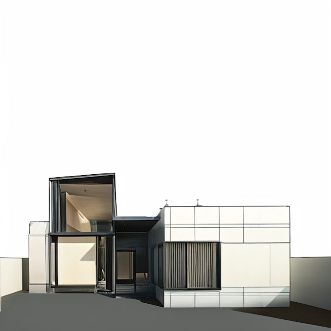 Create ai graphics of revit architecture by Rehmandahdia | Fiverr