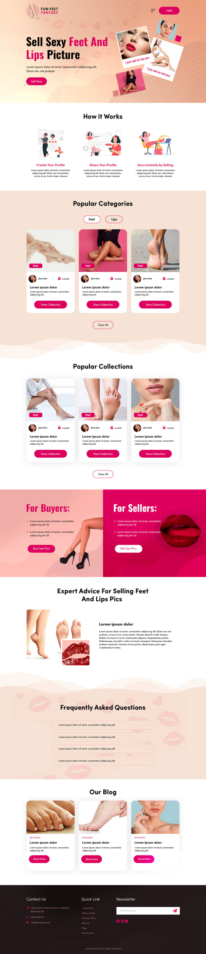 Create a stunning, modern, and custom wordpress website by ...