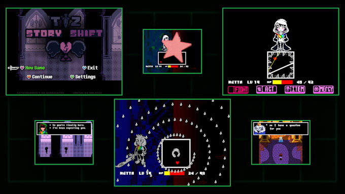 Make an undertale fangame for you by Kaldigi | Fiverr