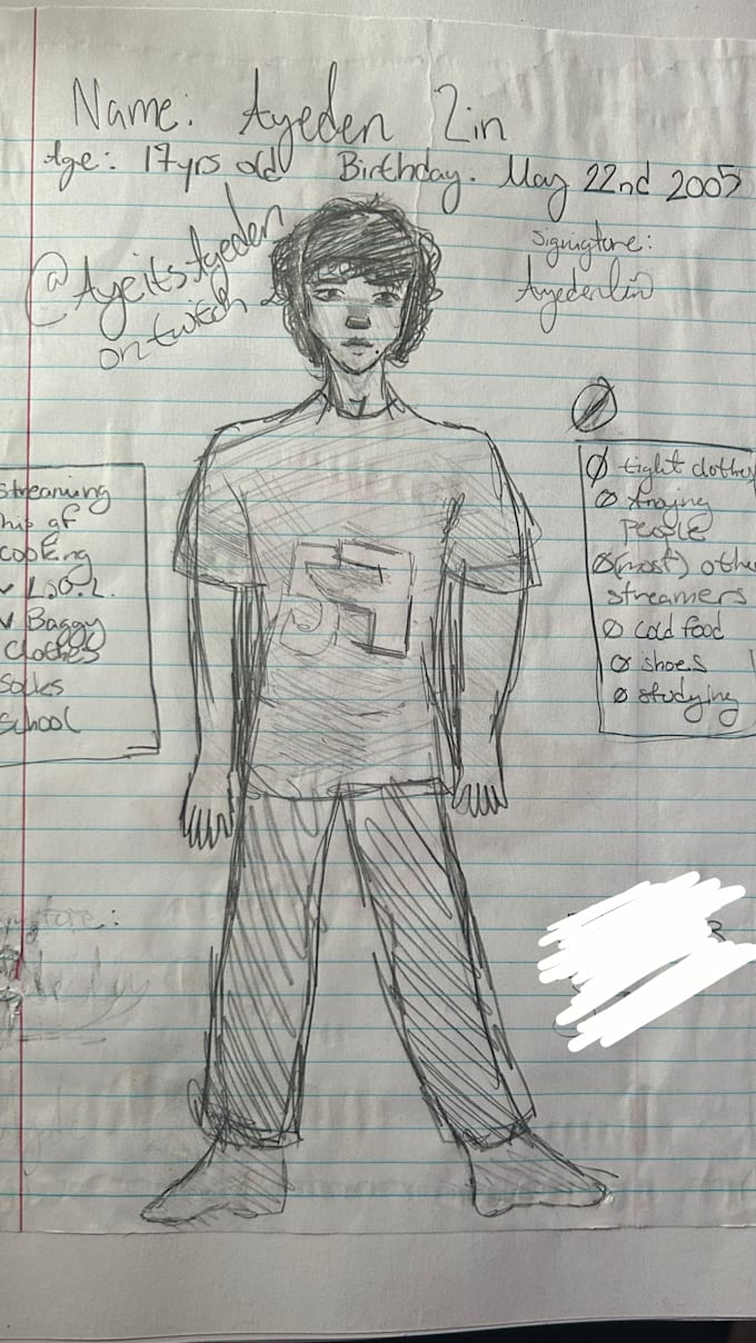 Draw you a character based on a description by Lyriqual | Fiverr