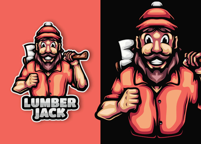 Create mascot logo design by Subrototejo | Fiverr