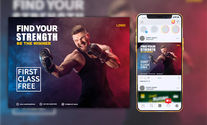 Design social media posts, and ads using canva by Gdbrothers25 | Fiverr