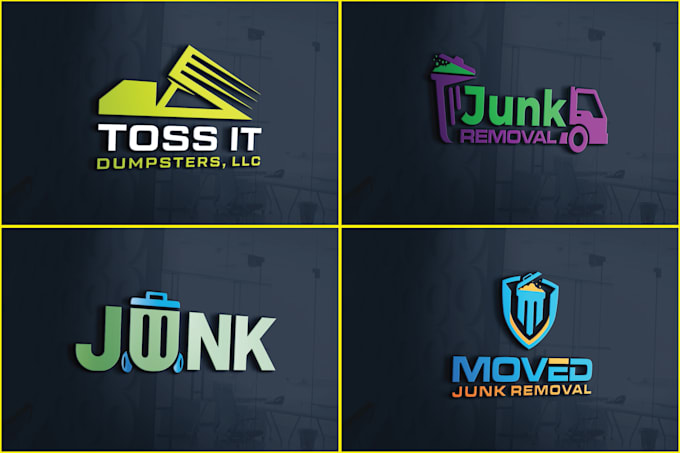 Design trucking, logistic and junk removal logo in 12 hours by Gfx ...
