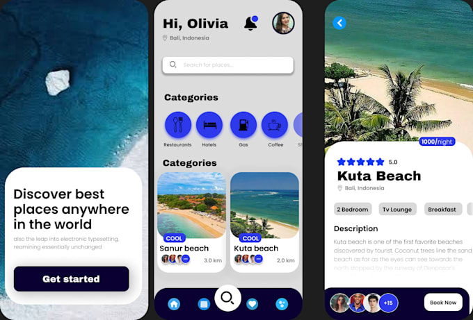 Create app ui ux design by Dish_dudhat | Fiverr