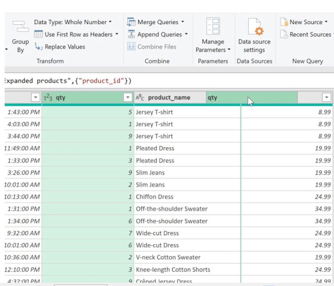Perform data cleaning, wrangling, and organization using excel power query by Reubenangachi | Fiverr