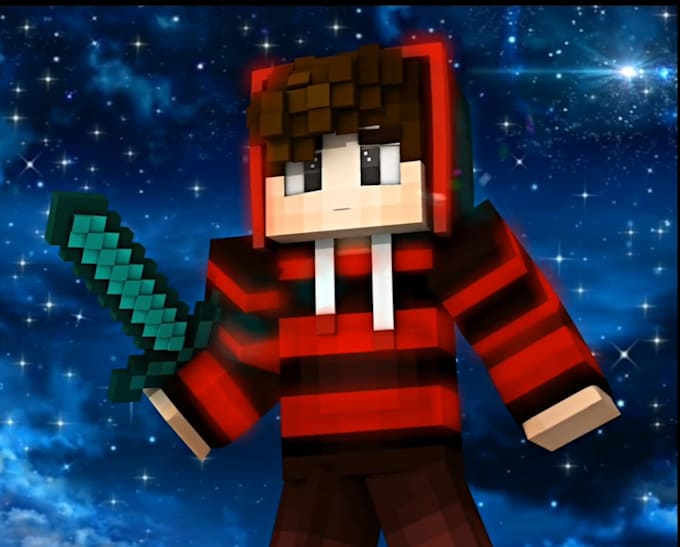 Make 3d minecraft logo for you by I3shresthkumar | Fiverr