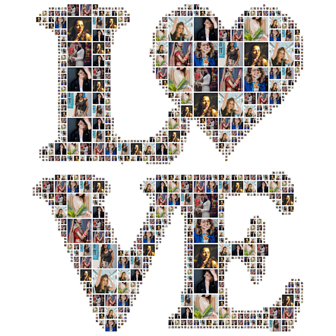 Create amazing photo collage design with your own photos by Lndum1 | Fiverr