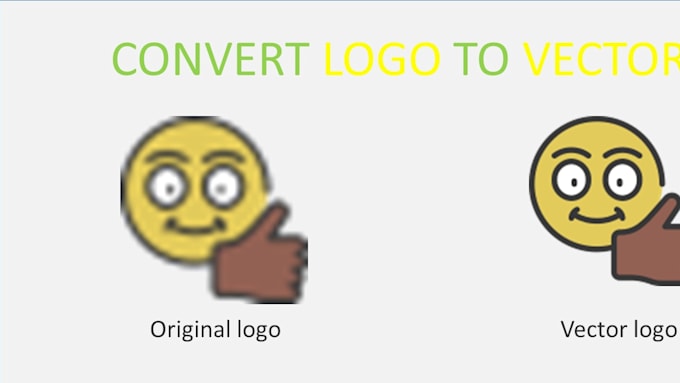 Vector your blurry or pixel logo into high resolution vector by Ramo ...
