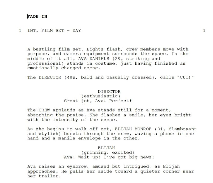 Edit, proofread and format your film script in final draft movie script ...