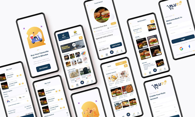 Design user friendly ui for website and mobile apps by Umairdesingx ...