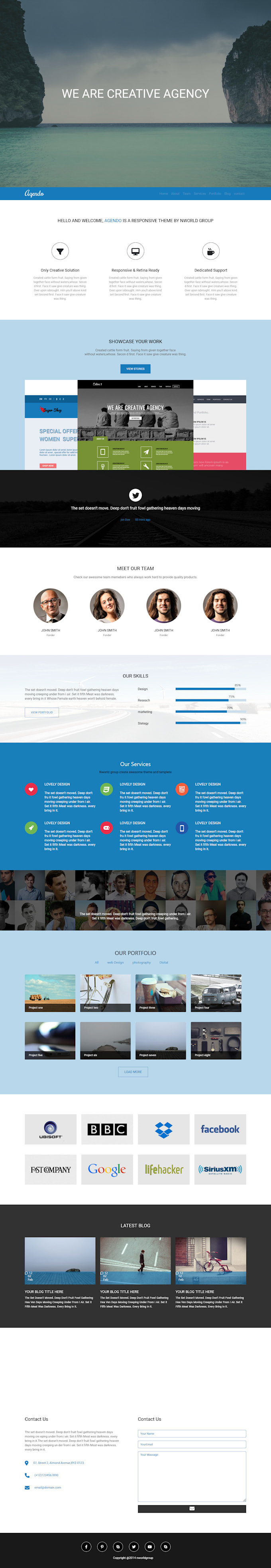 Create a responsive landing page from figma to react js by Nabila66 ...