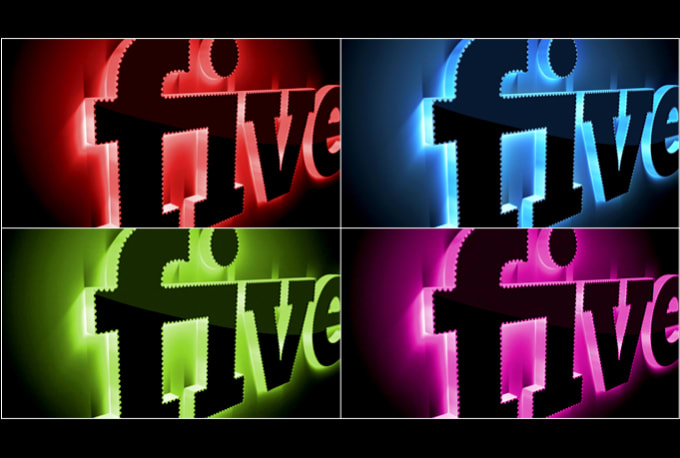 Create 2 cool 3d glowing logo intros by Creative_stuff | Fiverr