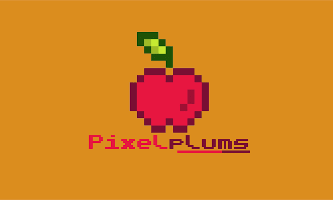 Draw a minimalist pixel art logo for your brand gaming, sports by ...