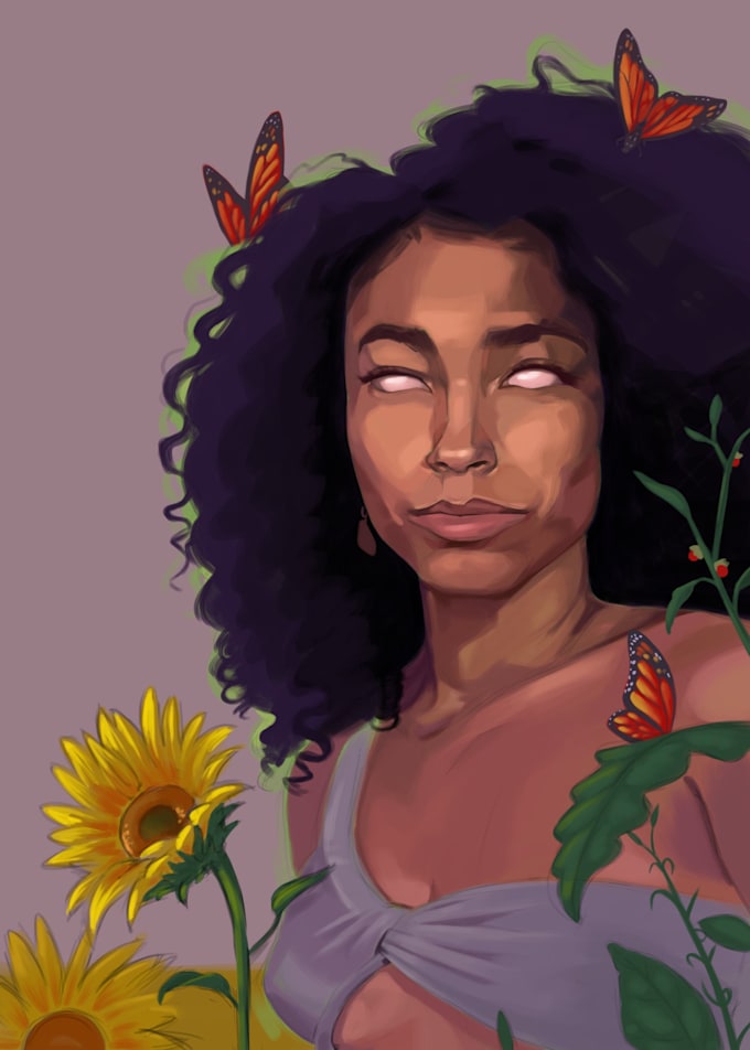 Draw anything you want digitally i specialize in drawing portraits by ...