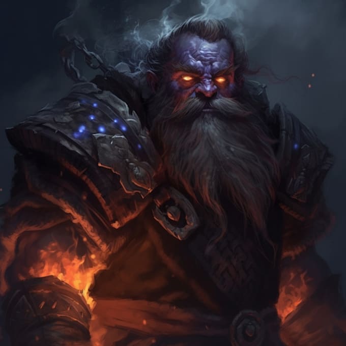 Create custom rpg character art by Corvifred | Fiverr