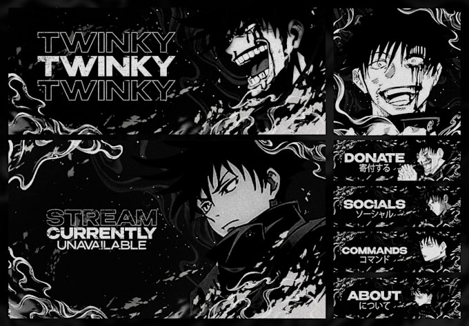 Create professional rage design for twitch, youtube, discord, kick by ...