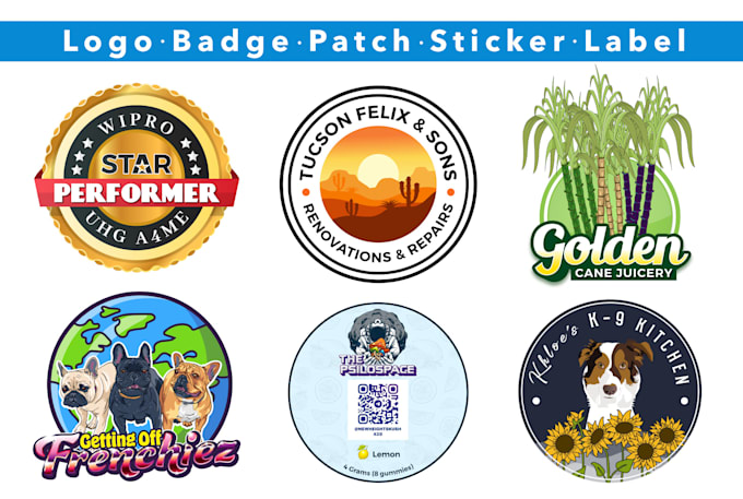 Design circular round logo,badge,stamp,label,patch,sticker by ...