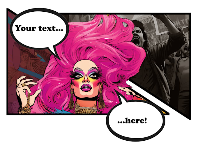 Create a custom comic style character by Foxy_v | Fiverr