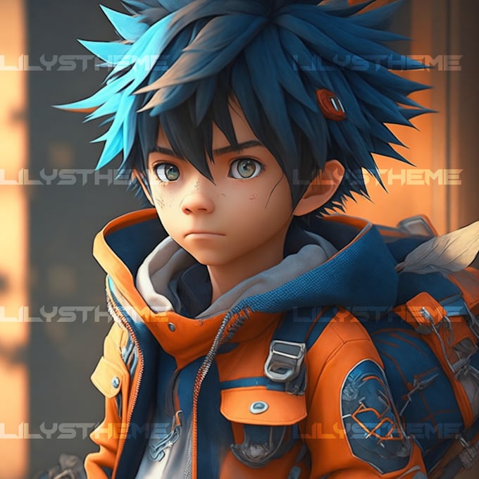 Design anime, game character by Lilystheme | Fiverr