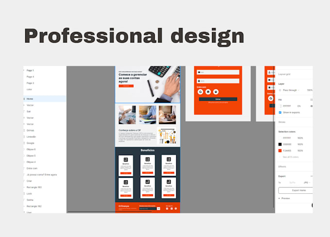 Build your complete landing page by Fabriluan | Fiverr